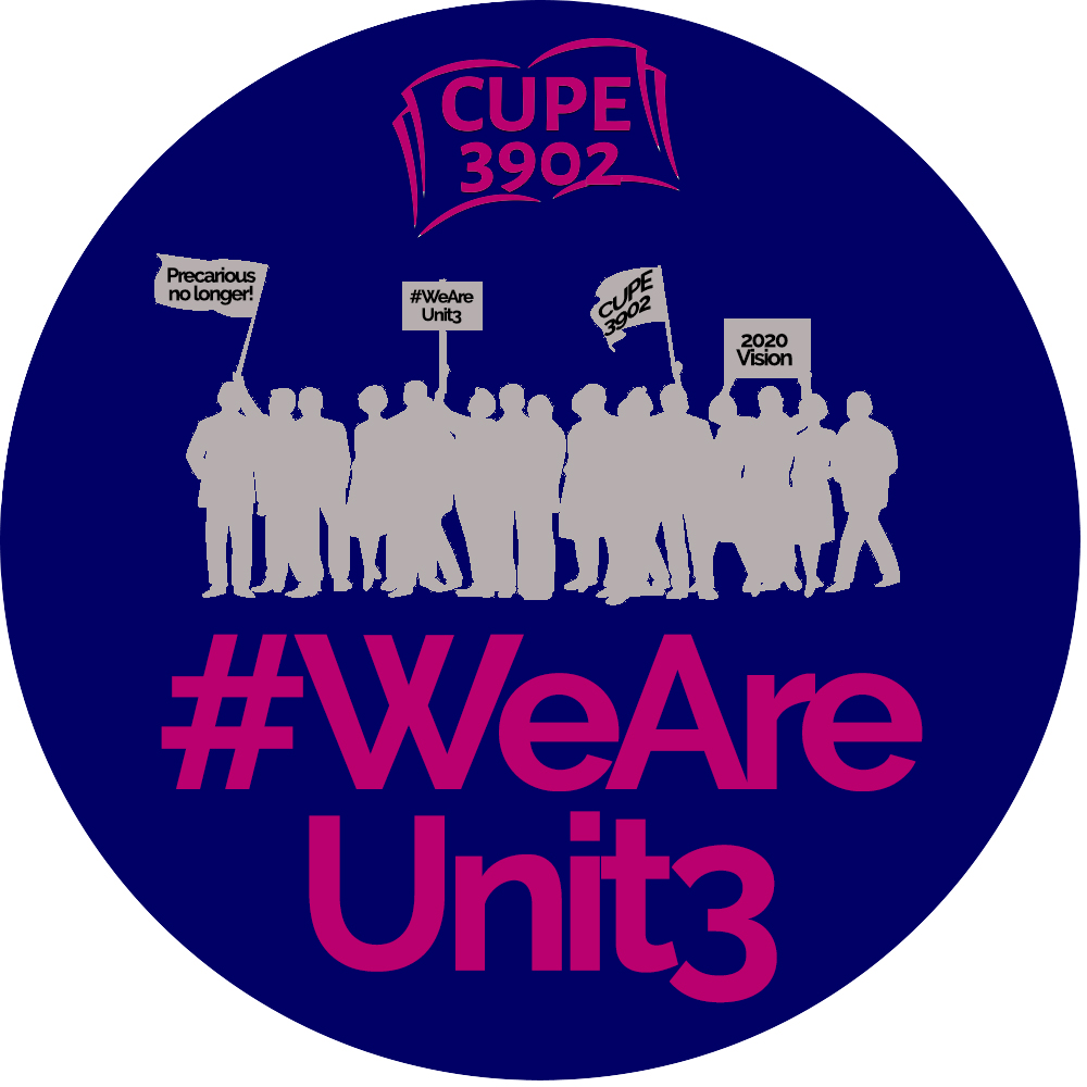 CUPE 3902 Unit 3 Bargaining Info Sessions – James Beauregard Ashby